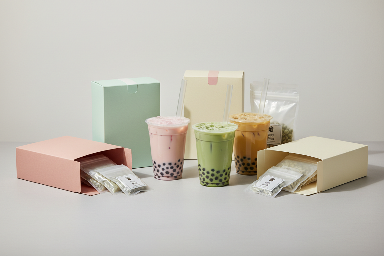 Bubble Tea Packaging | Cups, Seals & Accessories for Boba Shops