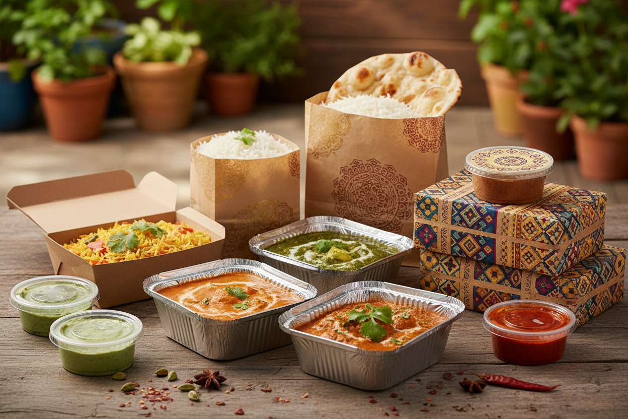 Indian Takeaway Packaging | Heat-Resistant, Durable & Eco-Friendly ...
