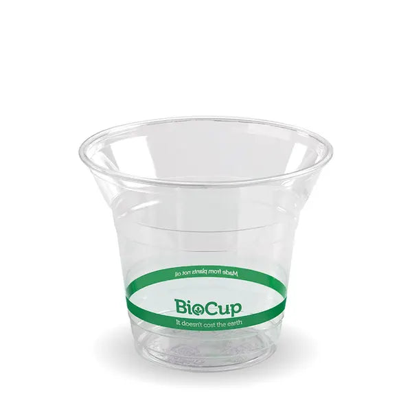 BioPak 300ml Clear Cold Drink Cups | Pakio