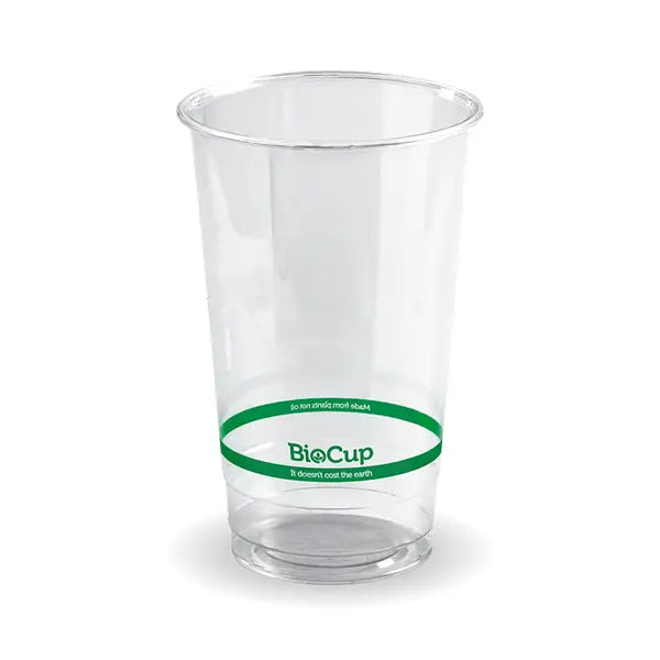 BioPak 700ml Clear Cold Drink Cups | Pakio